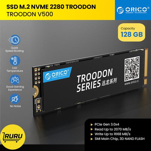 Jual ORICO SSD M.2 NVME 128GB 2280 Solid State Drive PCIe Gen 3.0 x 4 ...