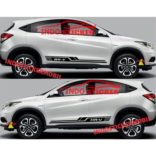 Jual STICKER STIKER MOBIL HONDA HRV STICKER STRIPE BODY MOBIL HRV BRV ...