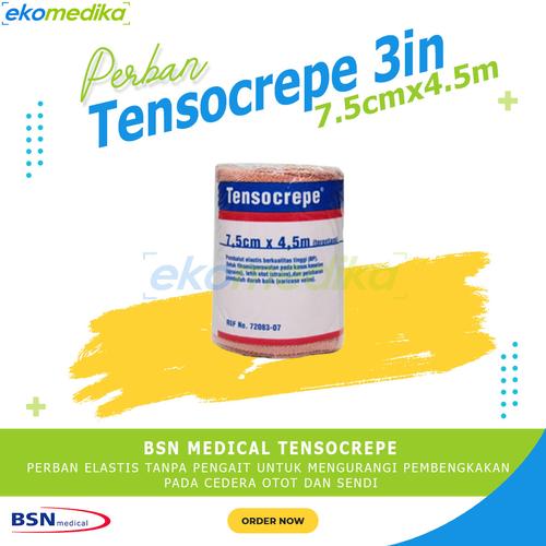 Jual BSN Tensocrepe 3 inci (7.5cm X 4.5 M) Perban Elastis/Verban 3 in ...