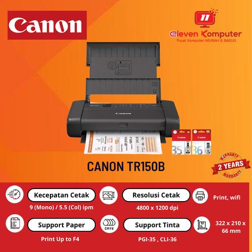 Jual Printer Canon PIXMA TR150B Portable Nirkabel - Jakarta Utara ...