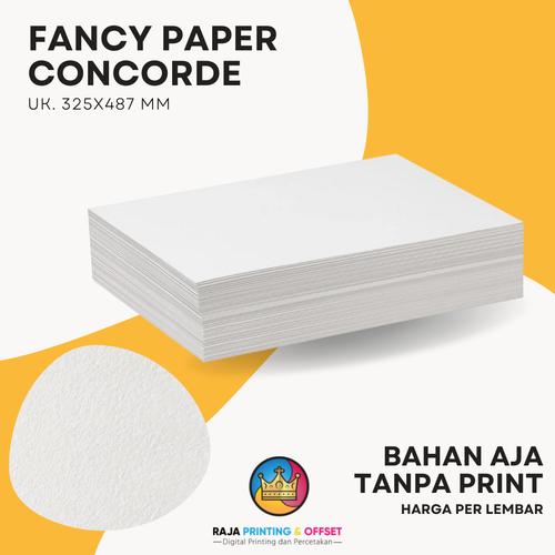 Jual KERTAS BAHAN FANCY PAPER CONCORDE A3+ 325X487mm TANPA PRINT - Kota ...