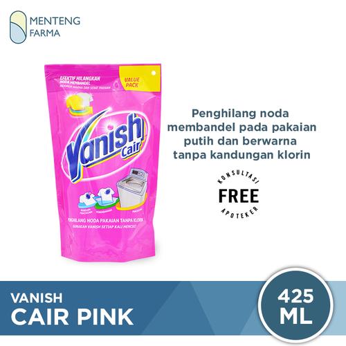 Jual Vanish Cair Pink Pouch 425 mL - Penghilang Noda Pakaian Putih & Warna - Jakarta Pusat ...