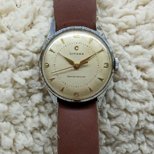 Jual Citizen Center Second Manual Winding Ref.512301 (Rare Vintage ...