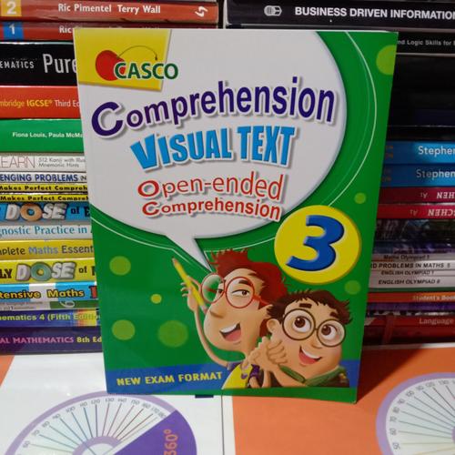 Jual Buku Comprehension VISUAL TEXT Open - ended Comprehension 3 Casco - Jakarta Pusat - TOKO ...