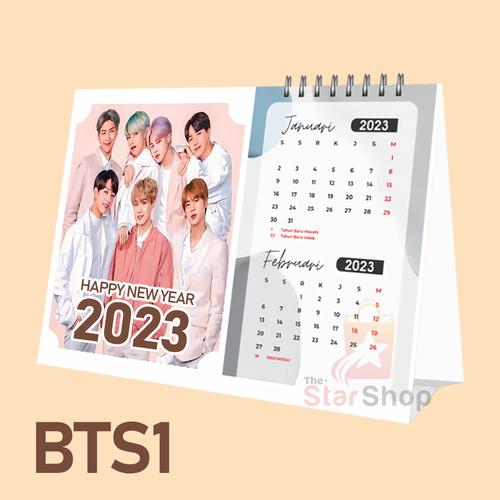 Jual Kalender Meja BTS 2024 - Kalender Duduk BTS 2024 Murah - Dekorasi ...