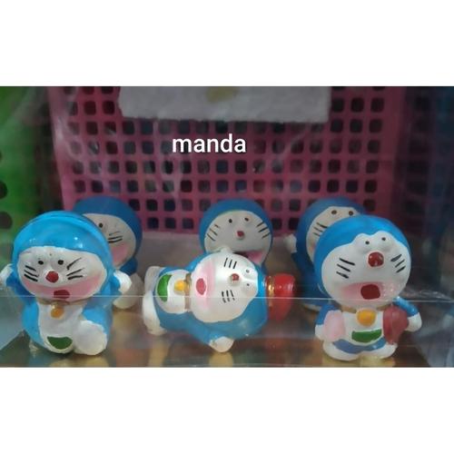 Jual Hiasan topper patung kue ulang tahun kue tart puding Doraemon ...
