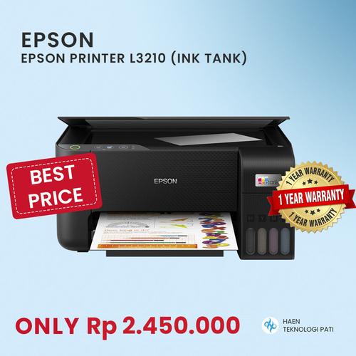 Jual Printer Epson L3210 all in one Scan Copy ink tank tinta luar ...