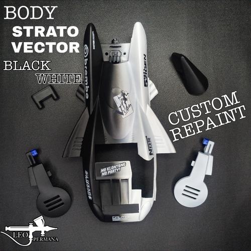 Jual REP BODY STRATO VECTOR REPAINT BLACK-WHITE | BODY STRATO VECTOR ...