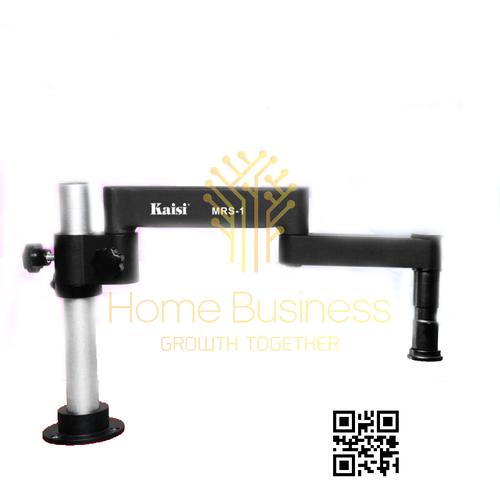 Jual KAISI Stand Jig Microscope Mikroskop Rotary Folding Support 32MM ...