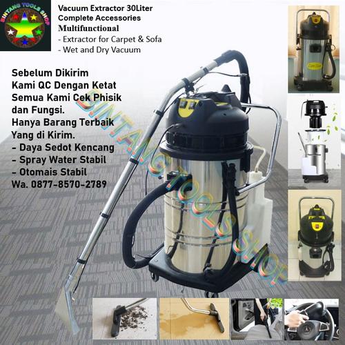 Jual Vacuum Spray Extraction LC-30SC Extractor 30Liter Carpet Cleaner ...