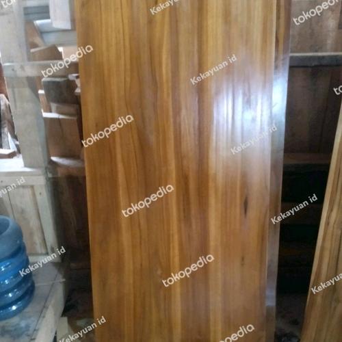 Jual top table kayu jati asli 200×60×4 - Kota Tangerang - Kekayuan id ...