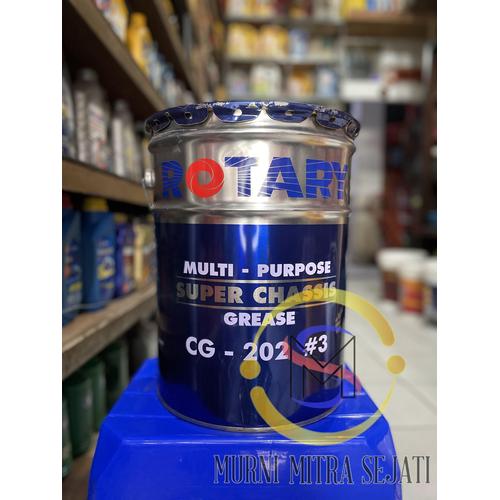 Jual Rotary CG-202 Grease Gemuk Stempet NLGI #3 CG202 35 LBS / 16 Kg ...
