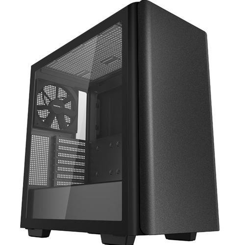 Jual DEEPCOOL CK500 BLACK TEMPERED MID TOWER PC CASE CASING GAMING ...