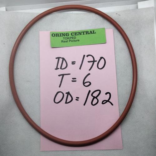 Jual oring silicon 6 x 170 x 182 mm shore 70 - Kota Surabaya - Oring ...