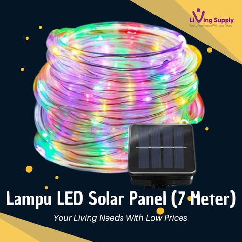 Jual Lampu LED String Hias Solar Power 50 LED 7 Meter - Jakarta Barat ...