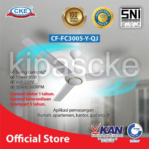 Promo Ceiling Fan CKE 62 Inch Kipas Angin Gantung Plafon Rumah Sejuk ...