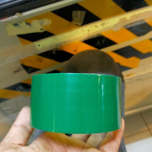 Jual Cloth Tape Hijau lakban kain Jilid Buku 2"in x 11M Selotip-Isolasi ...