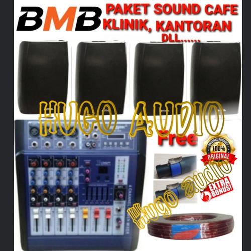 Jual PAKET SOUND SYSTEM CAFE KLINIK AULA RESTORAN BMB KG 511 4 SPEAKER ...