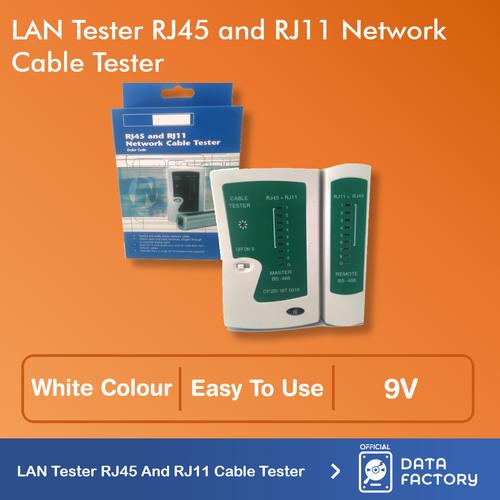 Jual LAN Tester RJ45 + Rj11 Alat Penguji Kabel Lan Telepon LAN Tester ...