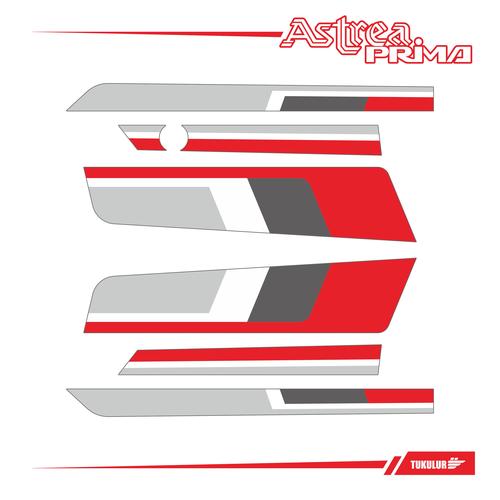 Jual STIKER HONDA ASTREA PRIMA 2 - Biru - Kab. Bantul - TUKULUR | Tokopedia