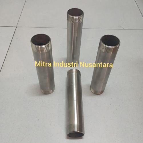 Jual Pipe Thread / Pipa Nepel Stainless 1" inchi ( 200mm 20cm ...