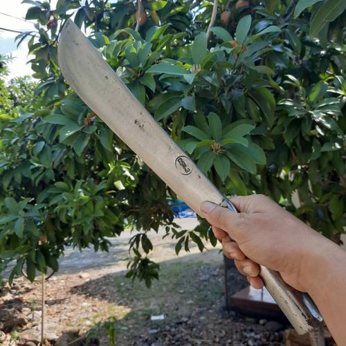 Jual Arit Golok Sembelih Super Tajam Pisau Sembelih Bendo Per Full Tang ...