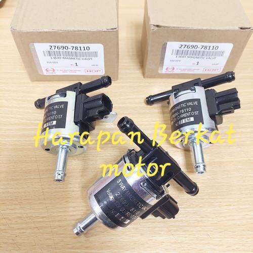 Jual 3 WAY MAGNETIC VALVE HINO DYNA HT130 HT125 12V 27690-78110 OEM ...