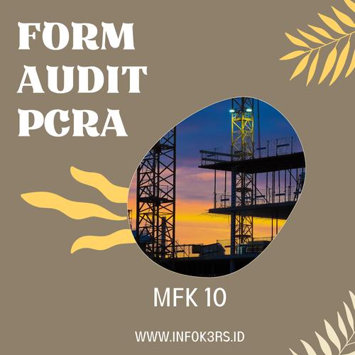 Jual MFK 10 - FORM AUDIT PCRA INSPEKSI PROYEK - Jakarta Selatan ...