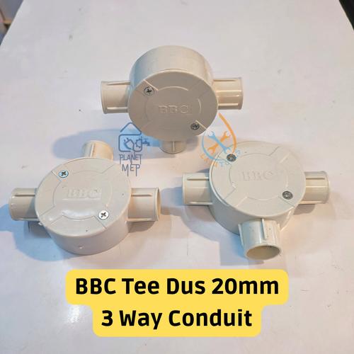 Jual BBC Tee Dus Conduit 20mm 3 Way - Kota Denpasar - Planet MEP ...
