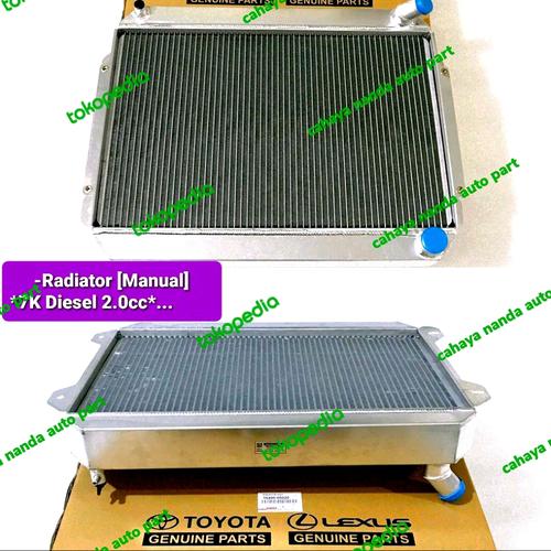 Jual Radiator Assy Kijang 7K Diesel Manual 2.0cc Original - Jakarta ...