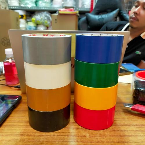 Jual lakban kain cloth tape - Isolasi Jilid Buku - selotip Kain 2"in x ...