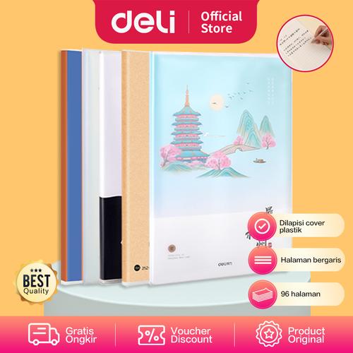 Promo Deli PVC Cover Notebook / Buku Catatan Agenda B5 Cover Lucu T16XX ...