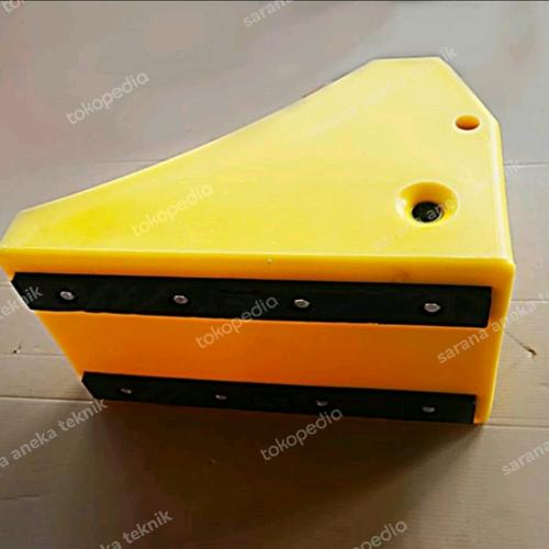Jual GANJAL BAN 400 TON / WHEEL CHOCK 400 TON POLYURETHANE MODEL MC3011 ...