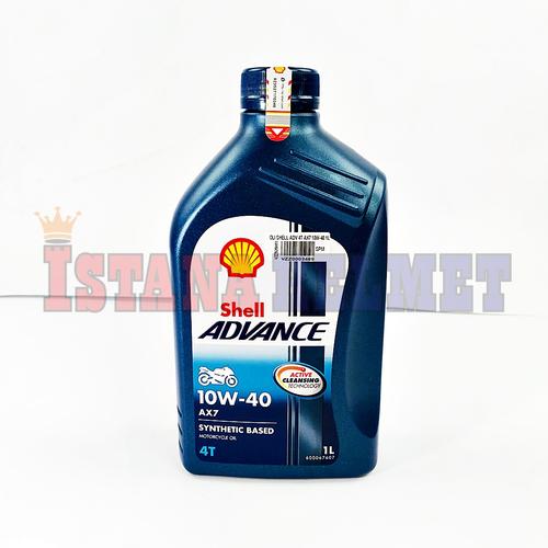 Jual OLI SHELL ADVANCE 4T AX7 10W-40 1L ORIGINAL SHELL - Kota Bandung ...