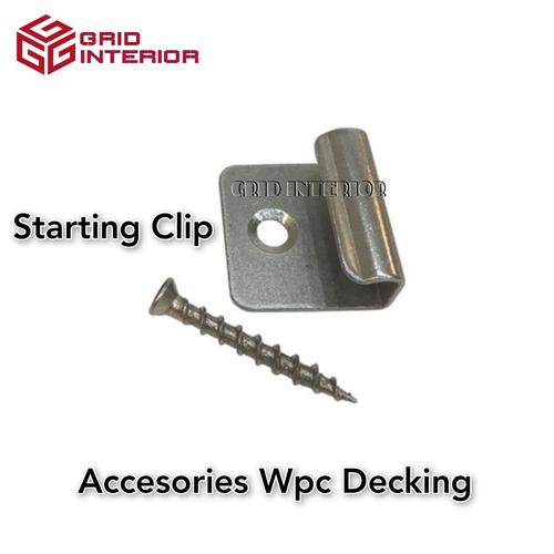 Jual starting clip / aksesories wpc decking - Jakarta Barat - GRID ...