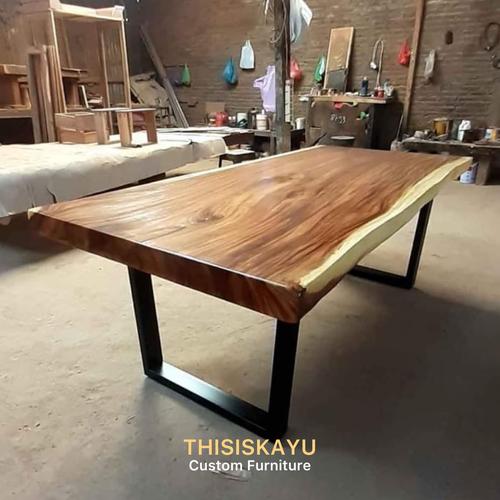 Jual MEJA MAKAN KAYU UTUH ELEGANT | MEJA MAKAN FULL KAYU UTUH SOLID ...