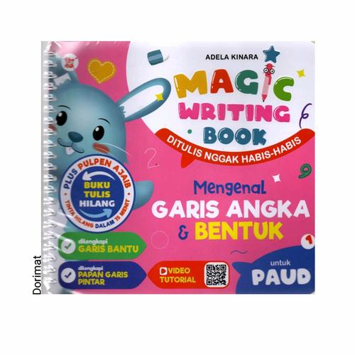 Jual Magic Writing Book: Mengenal Garis Angka dan Bentuk - Adela Kinara ...