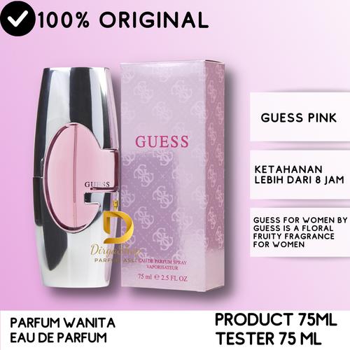 Promo Parfum Original Guess Pink Women EDP 75ml - PRODUK 75ML - Kota ...