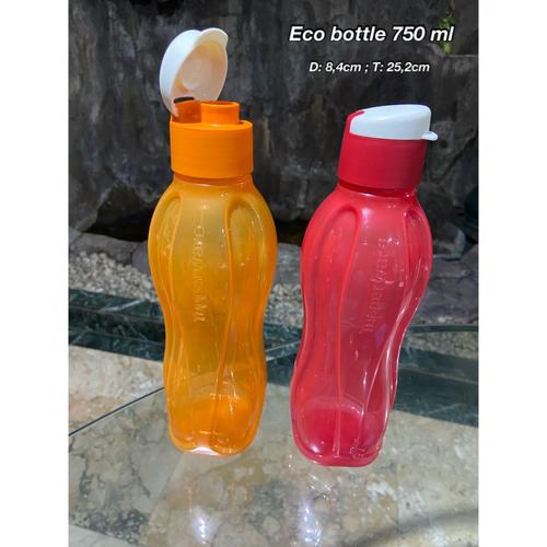Jual Botol Minum Tupperware Eco Bottle Tutup Flip Limited Edition 750ml ...