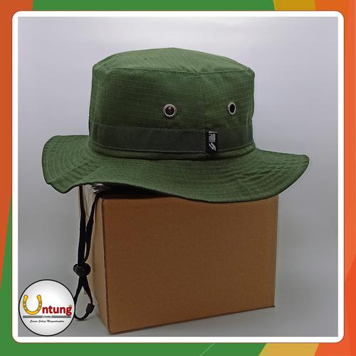 Jual Topi Rimba Olahraga Pramuka Polos Polisi Premium Army Satuan ...