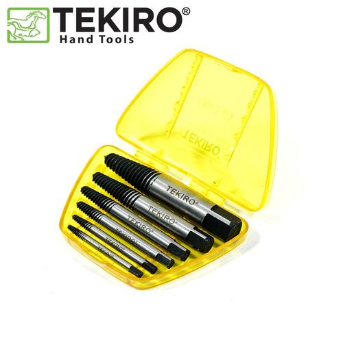 Jual SCREW EXTRACTOR SET 6 PCS Tap Balik set 6 pcs TEKIRO Pembuka Baut ...