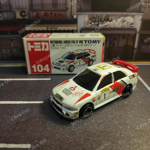 Jual Tomica no.104 Mitsubishi Lancer Evo IV WRC - Kab. Bekasi - Citra ...