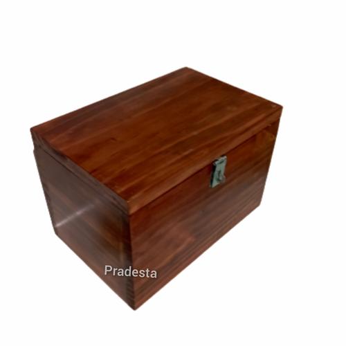 Jual box kayu kotak kayu wadah uang - Cokelat - Kab. Karawang ...