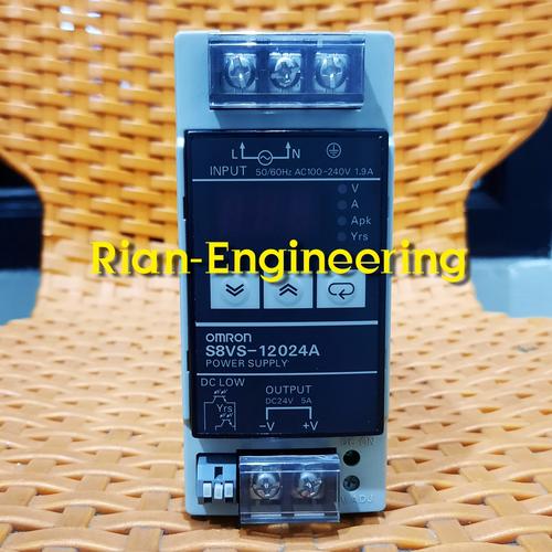 Jual Power Supply Omron S8VS-12024A 24VDC 5A Second Normal Tanpa Dus - Kota Bekasi ...