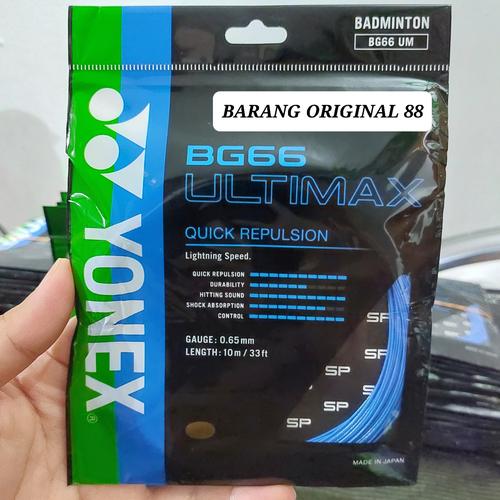 Jual YONEX BG 66 ULTIMAX SENAR RAKET BADMINTON BG66 ORIGINAL ASLI ...
