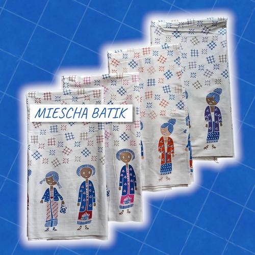 Jual atk kain batik karakter ibu ibu batik manusia miniatur bahan ...