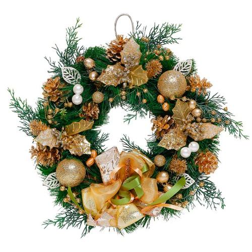 Jual Wreath Krans Natal Christmas Mistletoe Hiasan Dekorasi Dinding ...