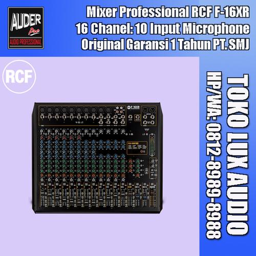 Promo Jual mixer console rcf f-16xr 16 chanel original bergaransi 1 ...