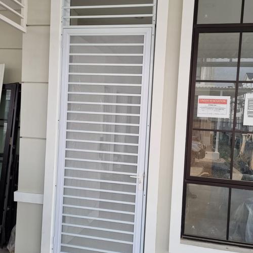 Jual Daun Pintu expanda aluminium minimalis kawat nyamuk baja COATING ...