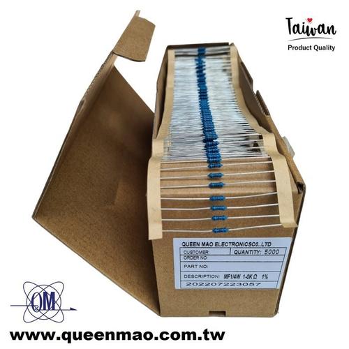Jual Resistor 3K 3K3 3K9 4K7 5K6 6K8 8K2 2 3 4 5 6 7 8 K Ohm Metal Film ...